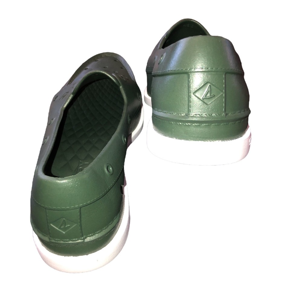 Sperry Men's Sz 13 Original Float Green Boat Shoes Gr… - Gem